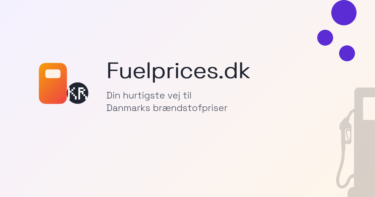 Fuelprices.dk – Brændstofpriser i Danmark